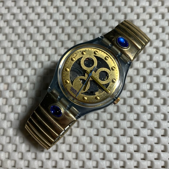 Swatch | Accessories | Swatch Watch Gn24 Goldsmile | Poshmark